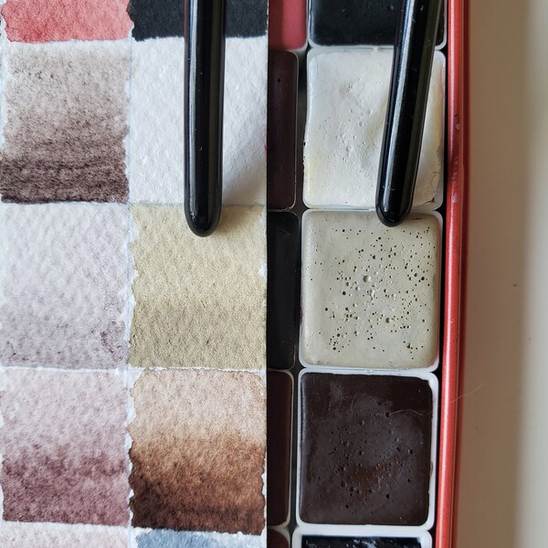 Handmade Watercolor - Titan Buff - Warm Beige - for Painting ...