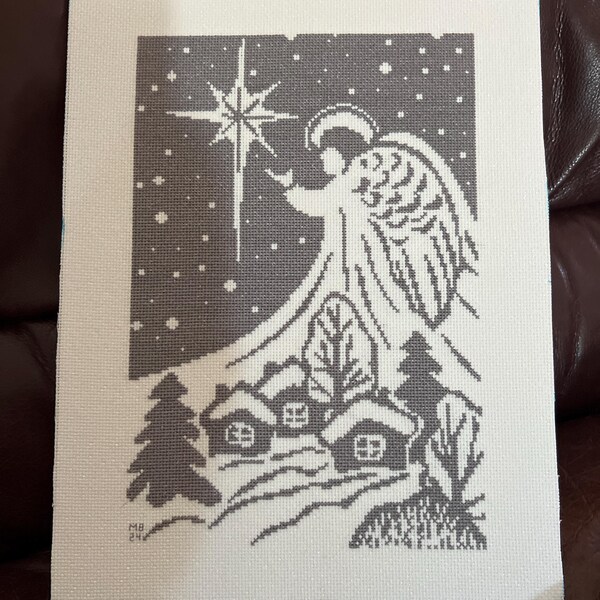 Mini Cross Stitch Pattern. Rose. Counted Cross Stitch Chart. Flower ...