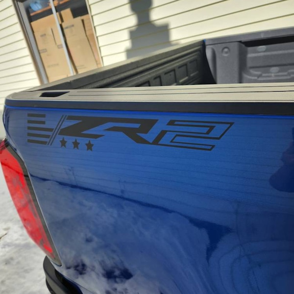 Covert USA Flag ZR2 Bed Side Decal - Etsy