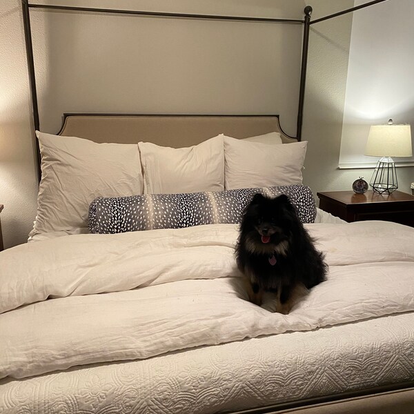 10x48 Bolster Pillow Form Insert for Decorative Sham / Plush Fiber ...