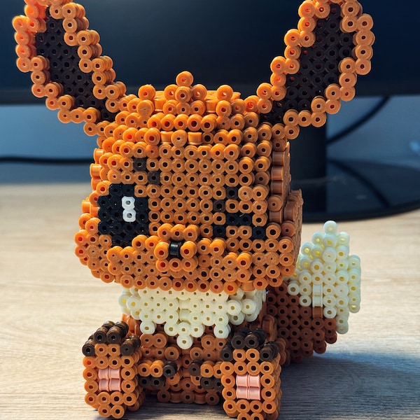 Set of 2 Stitch and Angel 3D Perler Bead Pattern Digital Instant ...