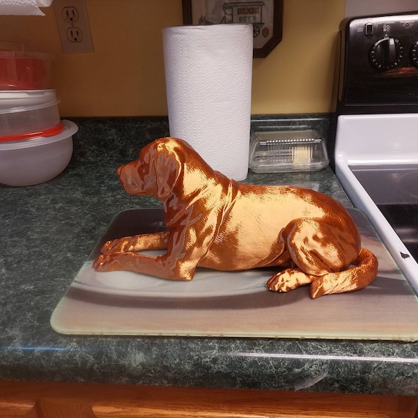 Labrador Retriever Figurine - 3D Printed - Ideal Gift & Memorial ...