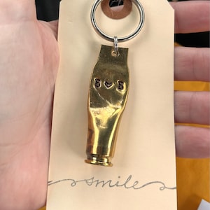 Bullet Keychain Hand Stamped Personalized Bullet Keychain Valentine's ...