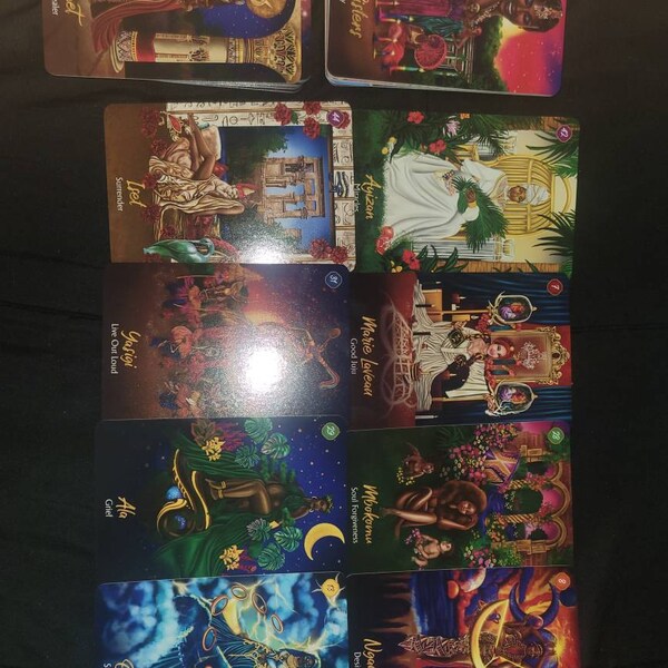 African Goddess Rising Oracle Deck & Guide Booklet - Etsy
