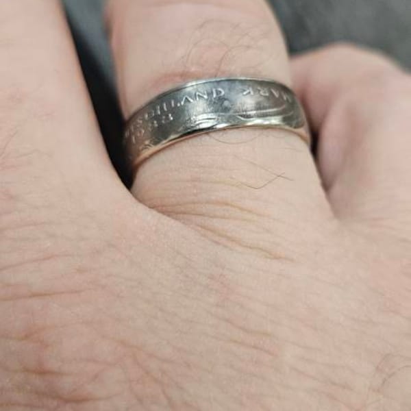 Germany Coin Rings. Made From German Coins. Make Wonderful Gifts ...