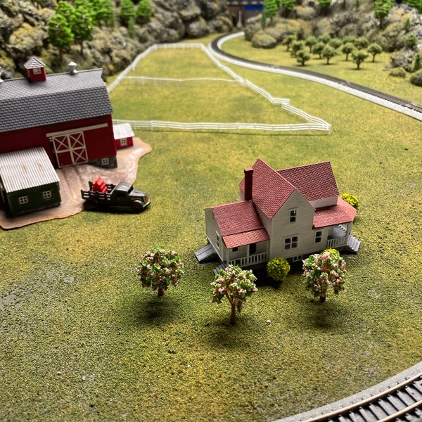 N Scale Farm Set - Etsy
