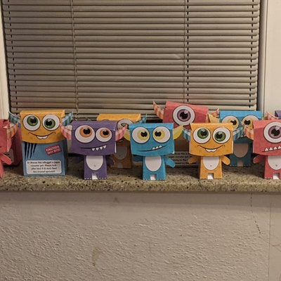 Printable Popcorn & Sweet 'movie Night' Boxes PDF File INSTANT DOWNLOAD ...