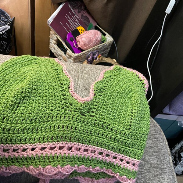 Flora Top Crochet PATTERN || Boho Floral Crop Halter, Perfect for ...