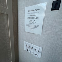 Fully Editable PRINTABLE SIGN Template 5x7 8x10 Help Keep Bathroom ...