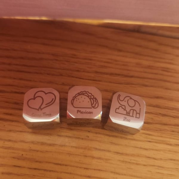 Fast Food Dice - Foodie Gift Idea - Couples Date Night Dice - Quick ...