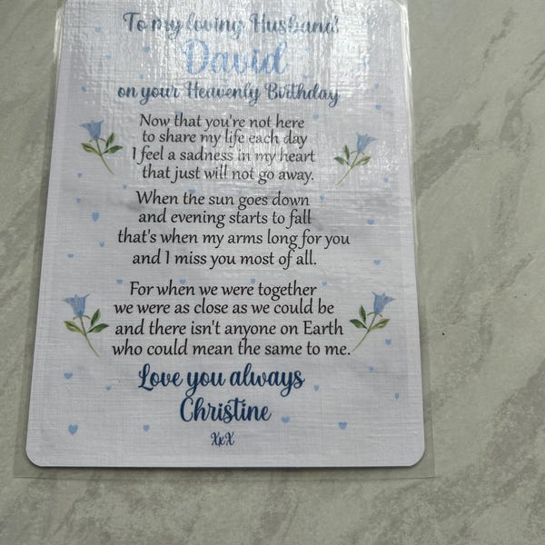 Snowdrop Sympathy Card: Miscarriage, Baby Loss Bereavement, Large Card ...