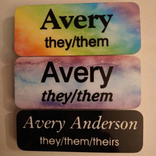 Vet Tech Name Tag, Magnetic Name Badge, Personalized Custom ID Tag for ...