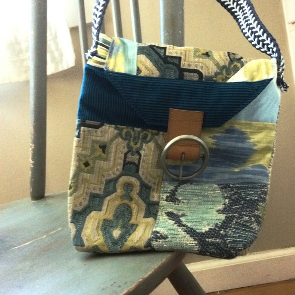 Upcycled Tote, Upcycled Purse, Upcycled Bag, Bohemian Purse, Crossbody ...