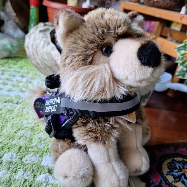 ESSA Harness With Handle Emotional Support Plush Make Your Own Stuffed ...