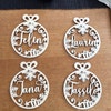 Custom Christmas Baubles With Name, CHRISTMAS Gift Tags, Christmas ...