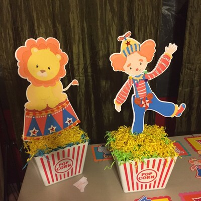 Circus Clipart Commercial Use, Fun Clowns Vector Graphics, Digital Clip ...