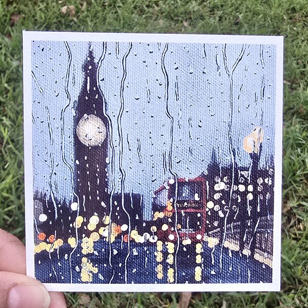 Autumn Rain Bookmark Print | Book Accessories | Birthday Gift | Fall ...