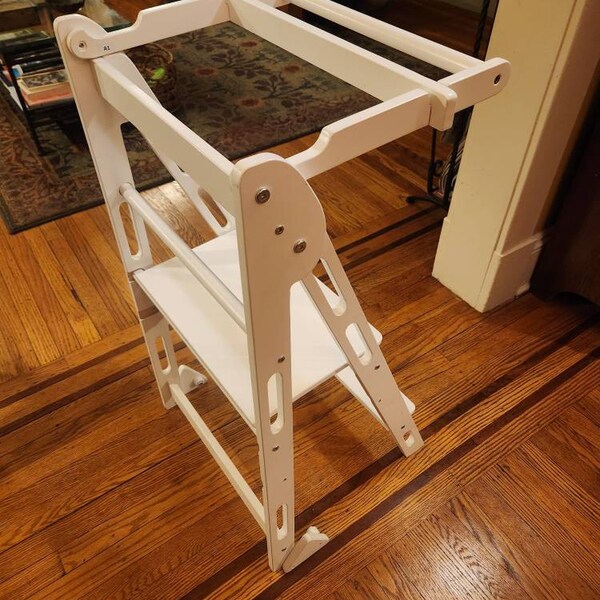 Learning Stool Toddler Gift Super Slim, Foldable Kitchen Tower ...