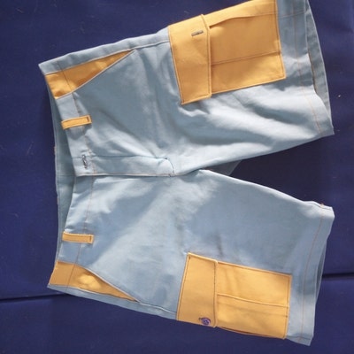 Cargo Shorts Sewing Pattern and Video Tutorial, Sizes 26-42, Mens ...