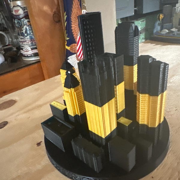Cleveland Skyline 3D Model Desktop NEW 2024 Sherwin Williams World ...