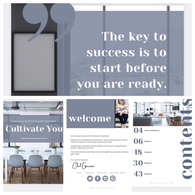 Ebook Template Bundle, Course Creator Toolkit, Canva Template Bundle ...