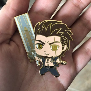 Final Fantasy XV FFXV Enamel Pins Noctis Ignis Prompto Gladiolus ...