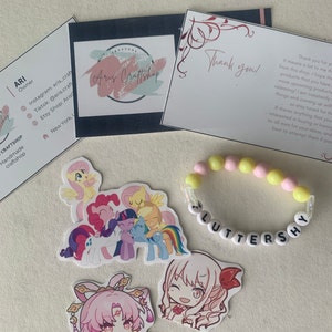 Project Sekai PJSK Band Assorted Sticker Pack high Quality, Scratch and ...