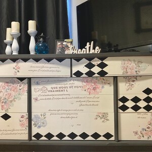 Knob Transfers SPRING MEADOW Redesign With Prima Decals for | Etsy