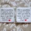 Personalised Memory Embroidery Patch for a Memory Pillow Cushion or ...
