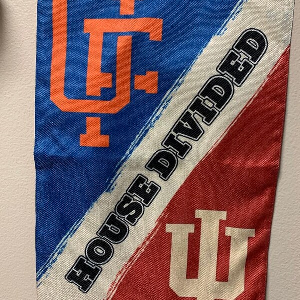 Custom House Divided Flag, College Football, College Flag, Football ...