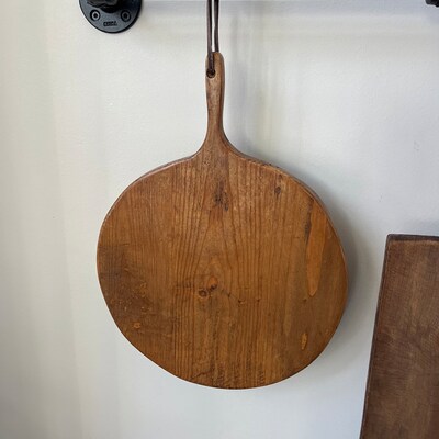 Small Bread Board, French Small Circular Bread Board, Reclaimed Bread ...