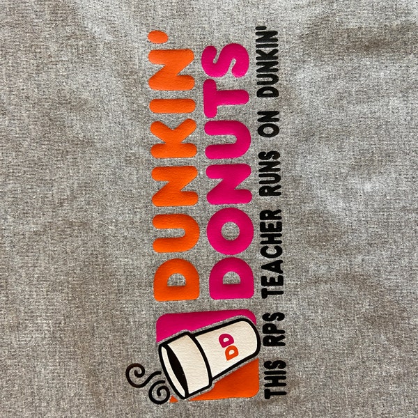 Dunkin Donuts, Dunkin Coffee Circle, SVG, DXF, EPS, Clipart, Svg ...