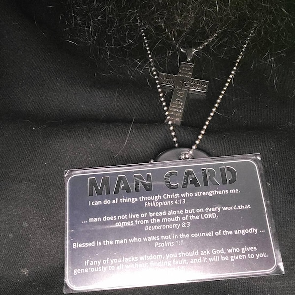 Man Card - Individual Card - Etsy