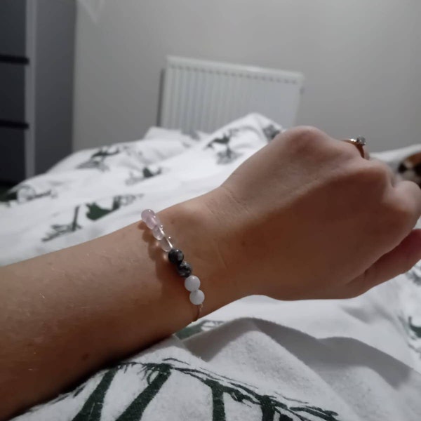 Anxiety Relief Support Bracelet - Crystal Bracelet for Anxiety ...