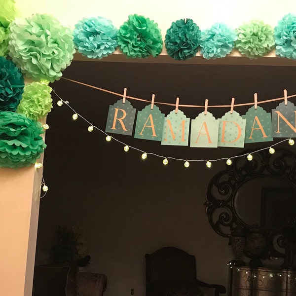 Ramadan Banner, Ramadan Decoration, Ramadan Party, Iftar Party Decor ...