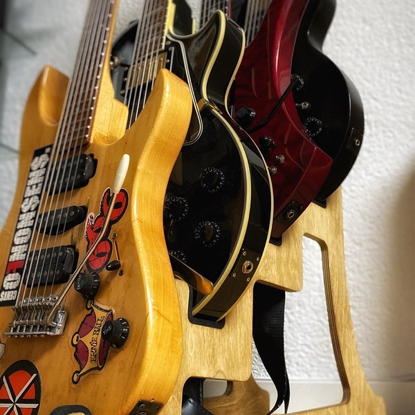 Quad Decker Musical Instrument Stand, Customisable for Guitar and More ...