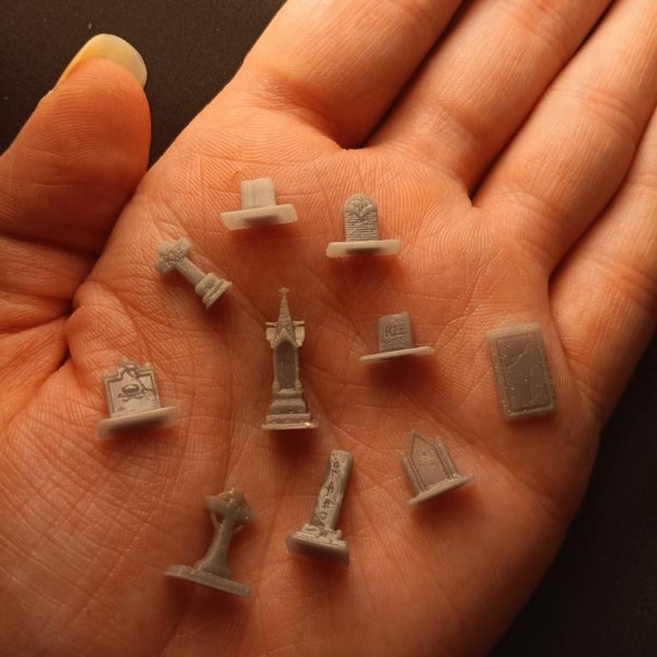 Grass Texture STL Files - Hyground Square Crowns, Terrain for Miniature ...