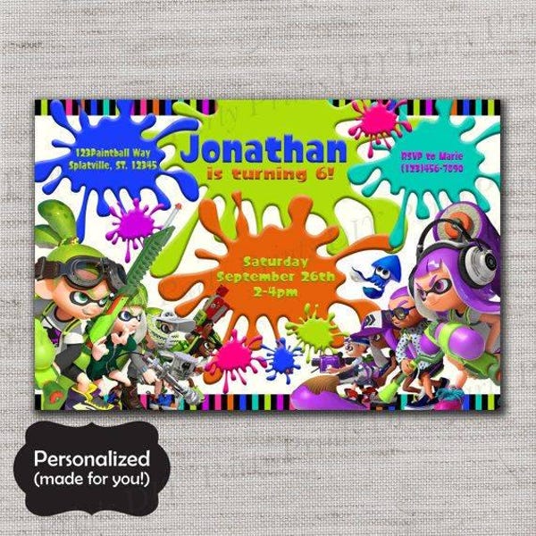 Inside Out Invitation With Photo, Inside Out Invitation, Inside Out ...