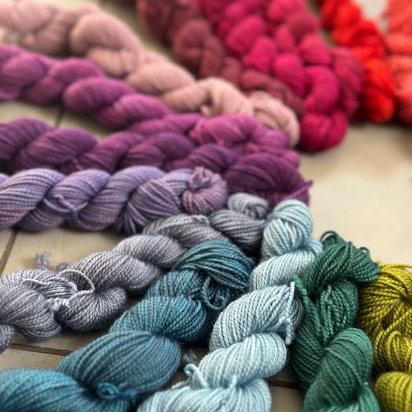 100+ Classic Yarn Dyeing Recipes - Inspired by Drops Yarn - Dharma Acid ...