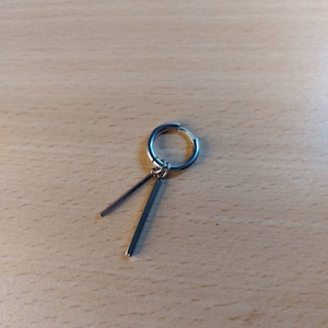 One Double Stick Dangle Stick Earring Male Stick Dangle Stick Long ...