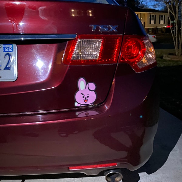 Tata BTS BT21 Peeker Sticker Kpop (holographic) - Etsy