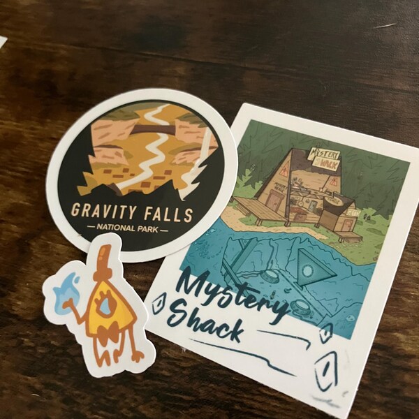 Pines Family & Bill Cipher Sticker Sheet - Etsy