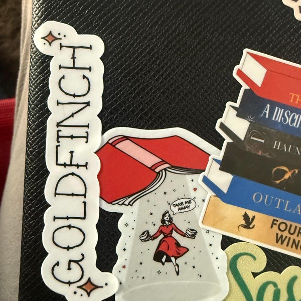 Plated Prisoner Sticker Pack: Slade Ravinger, Goldfinch - Etsy