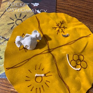 Pocket Osteomancy: A Simple Bone Divination Set Paperback Book, Casting ...