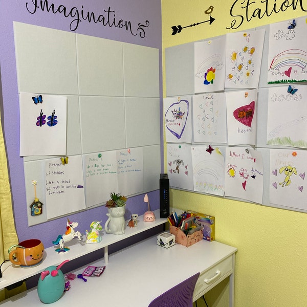Imagination Station Decal | Craft Room Wall Decor - Etsy
