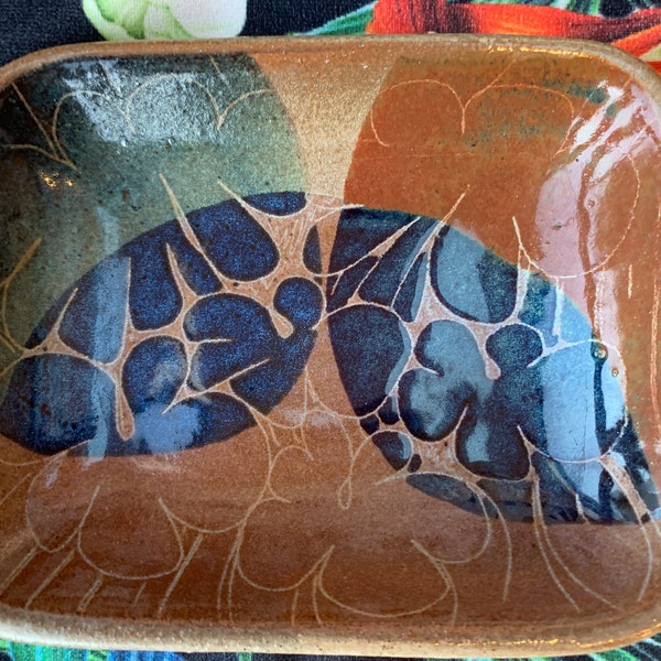 Bob Meier Tankard With Blue Drip Doe Ridge Pottery - Etsy