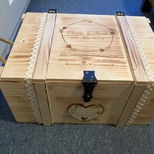 Large Storage Box / Wooden Memory Box / Storage Box / Memory Box ...