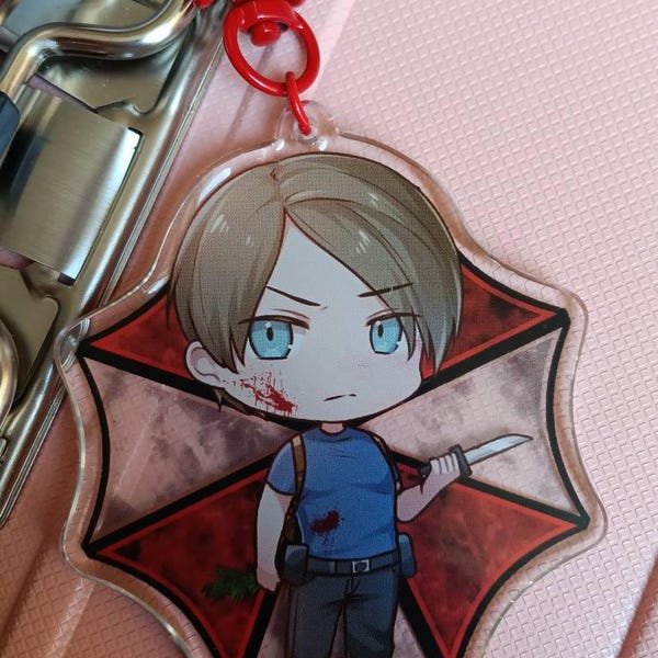 God of War Kratos Atrerus Chibi Atreus Ragnarok Keychain Collectable ...