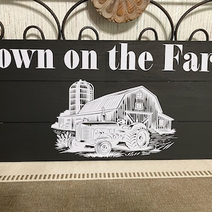 Rustic Barn With Tractor SVG File - Old Farm Barn Vector Images ...