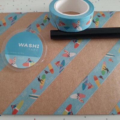 Snake's Skin Washi Tape, Black Snake Skin Pattern Paper Tape, Animal ...